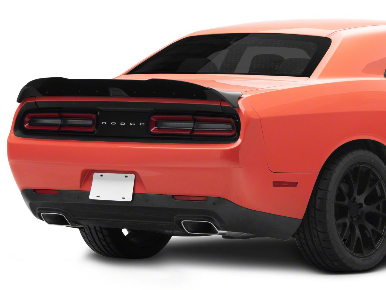 Challenger Hellcat Redeye Style Rear Spoiler; Primer Black (08-23 ...