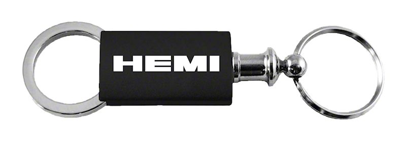 Challenger Key Chain; Hemi Anodized Aluminum Valet Key Fob