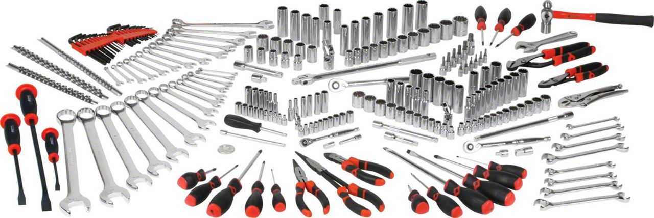 Challenger Master Mechanic Tool Set; 240-Piece Set