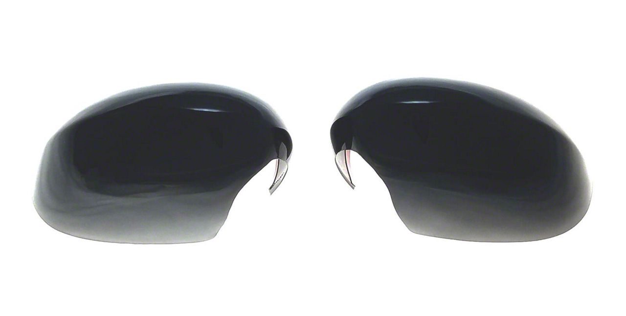 Challenger Mirror Covers; Black (08-23 Challenger) - Free Shipping