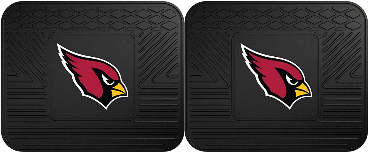 Challenger Molded Rear Floor Mats with Arizona Cardinals Logo ...