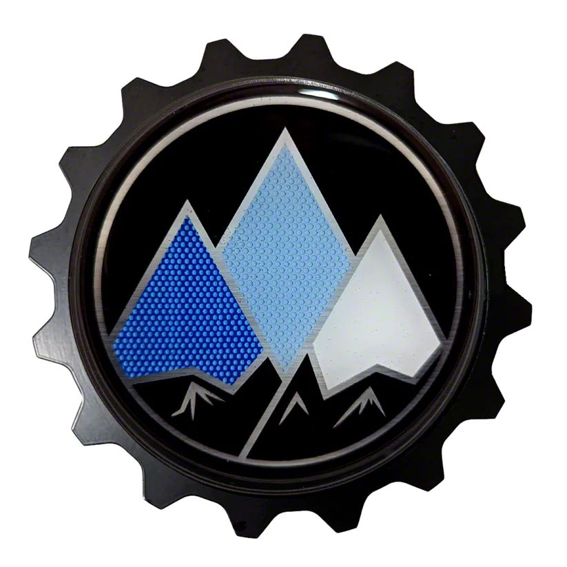 Grillebadgestore Challenger Premium Aluminum Grille Badge; Gear ...