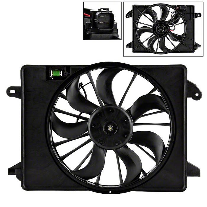 Challenger Radiator Fan (10-18 Challenger) - Free Shipping