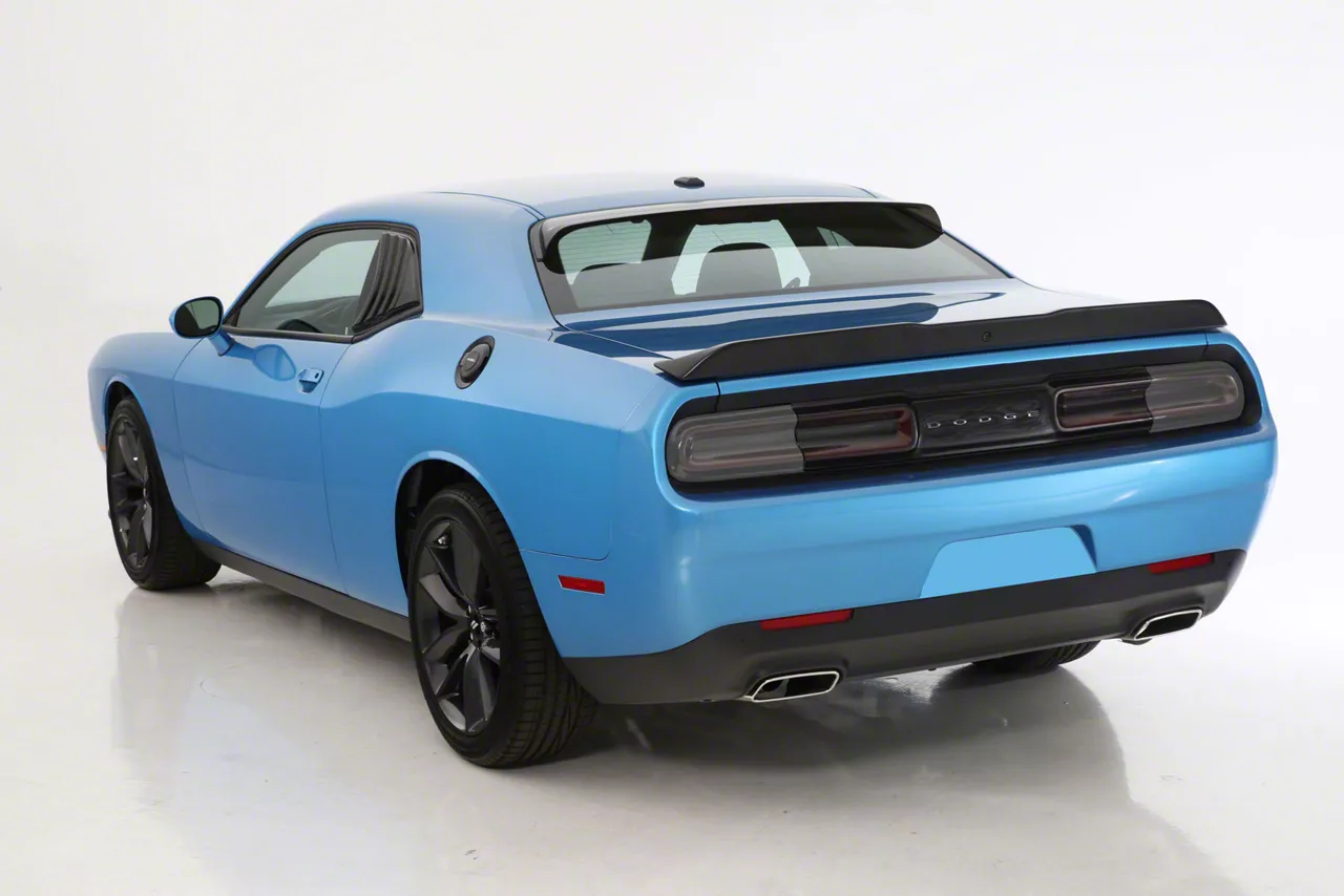 Challenger Rear Blackout Panel; Carbon Fiber Look (15-23 Challenger ...