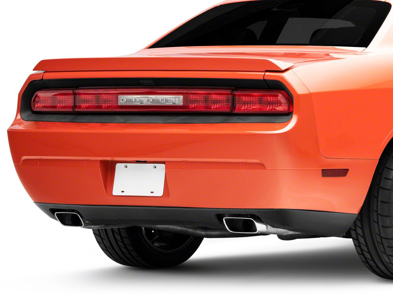 Challenger Rear Bumper Cover; Unpainted; Replacement Part (08-14 ...