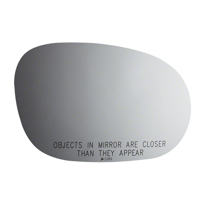 Challenger Redi-Cuts Drop Fit Side View Mirror Glass; Passenger Side ...