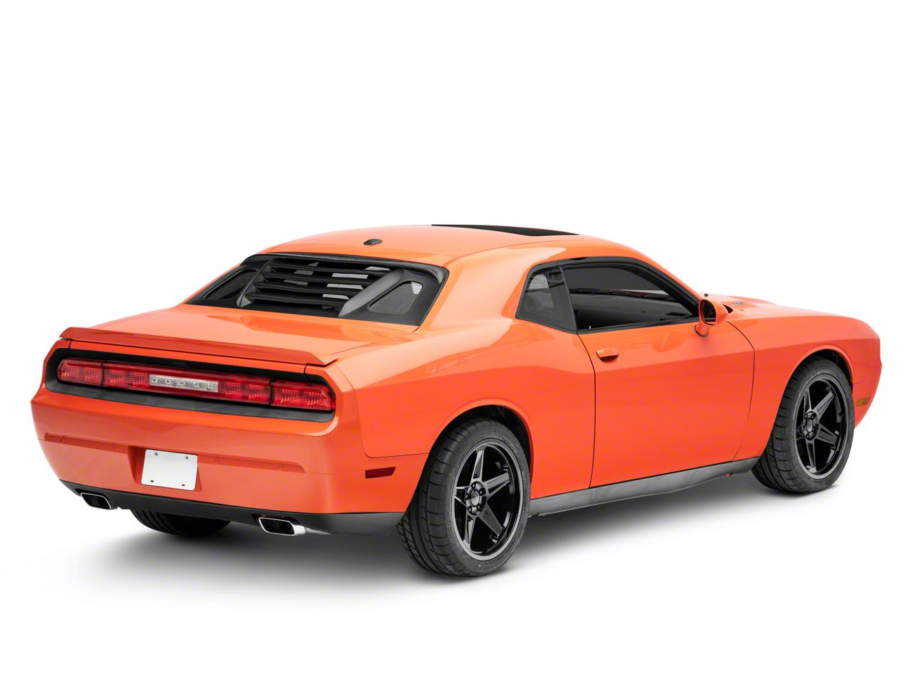 Challenger RS Style Rear Window Louvers (08-23 Challenger) - Free Shipping