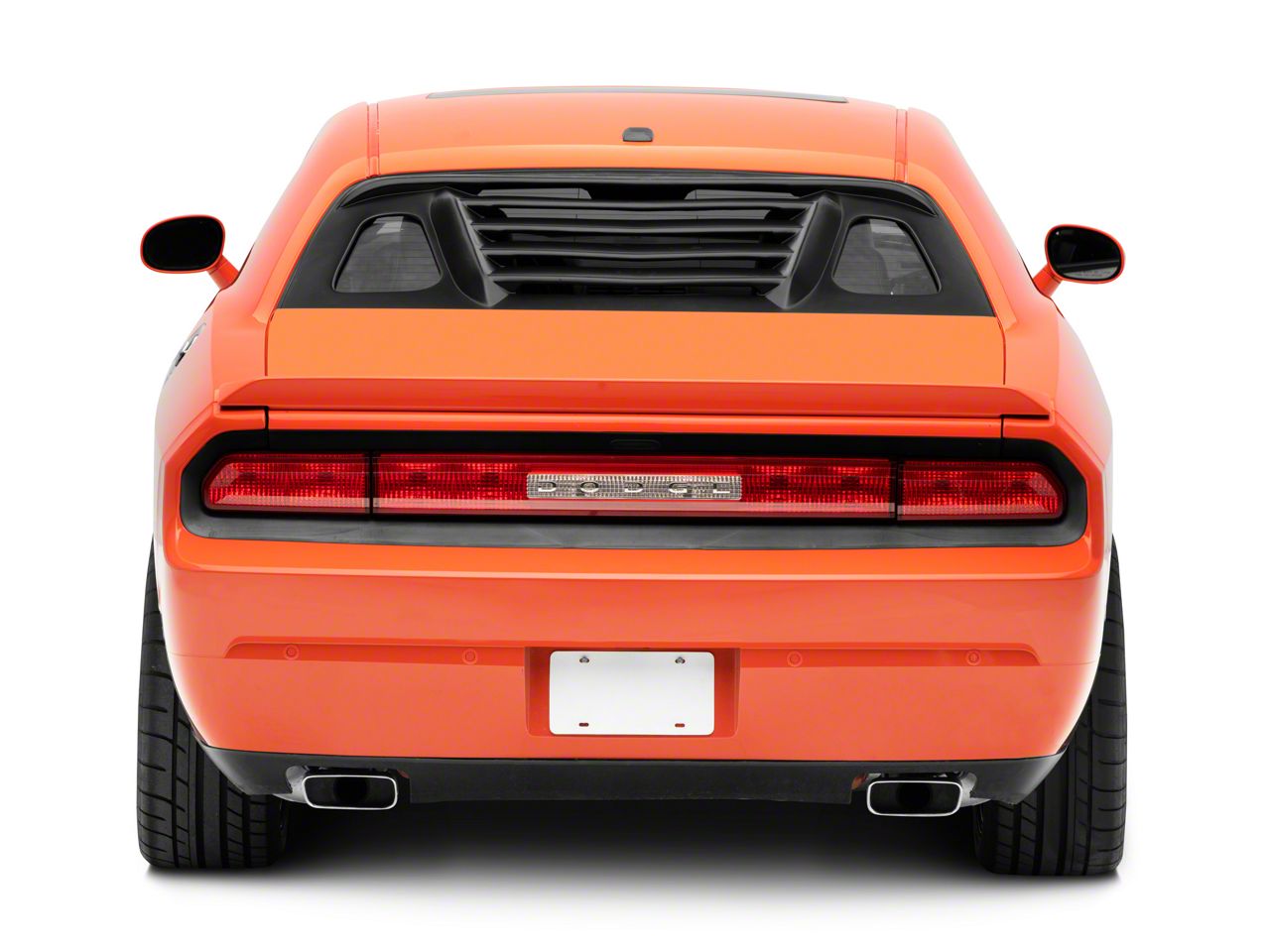 Challenger RS Style Rear Window Louvers (08-23 Challenger) - Free Shipping