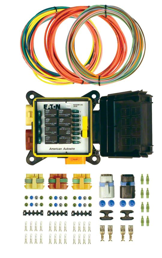 American Autowire Challenger Severe Duty Weatherproof Relay Panel ...