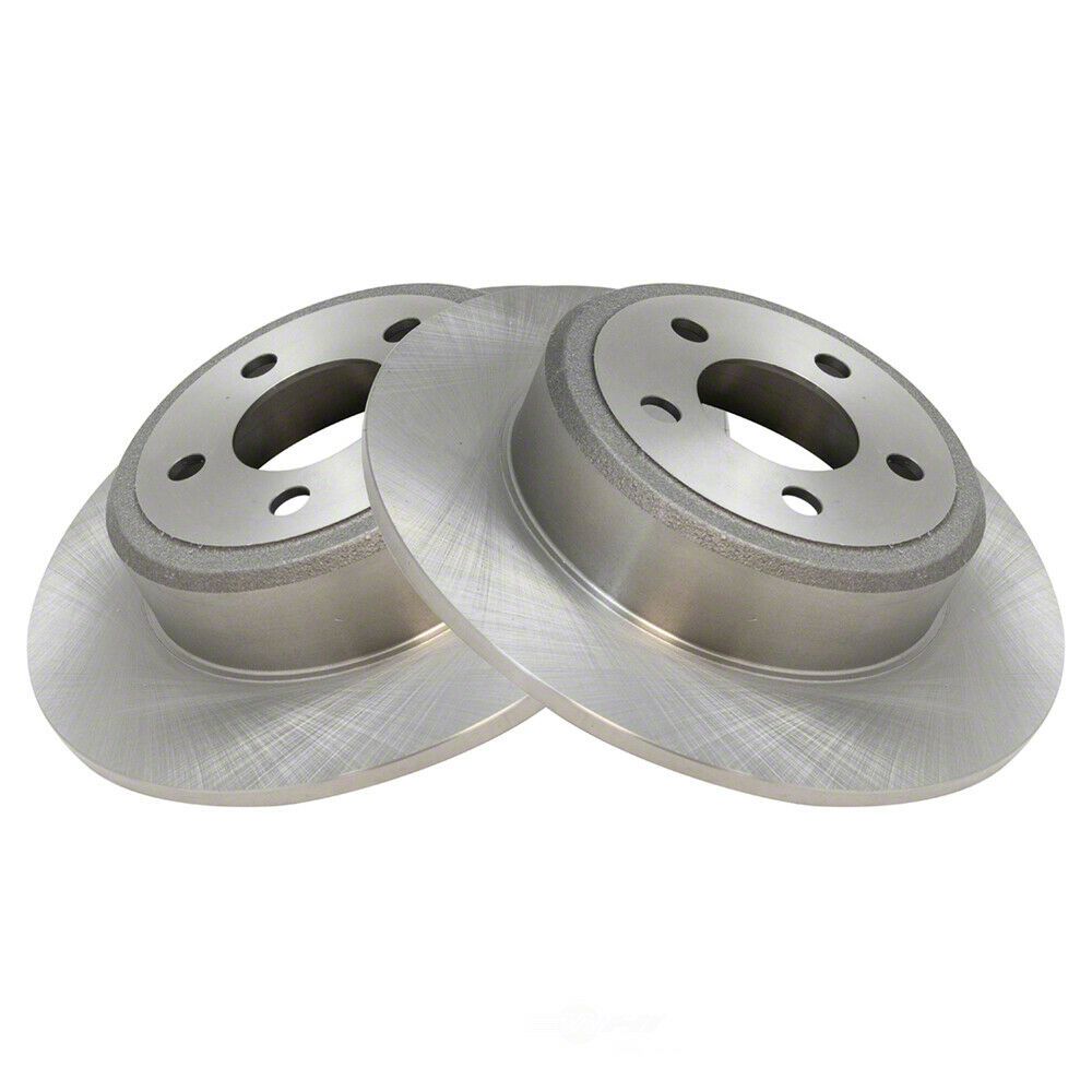 Challenger Solid Rotors; Rear Pair (08-23 Challenger w/ Solid Rear ...