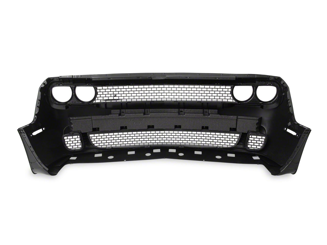 Challenger SRT Hellcat Style Front Bumper; Unpainted (08-23 Challenger ...