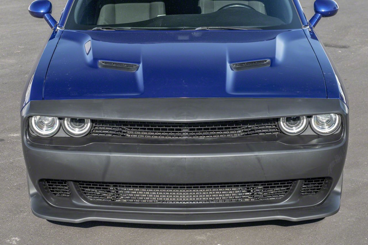 Challenger SRT Hellcat Style Front Bumper; Unpainted (08-23 Challenger ...