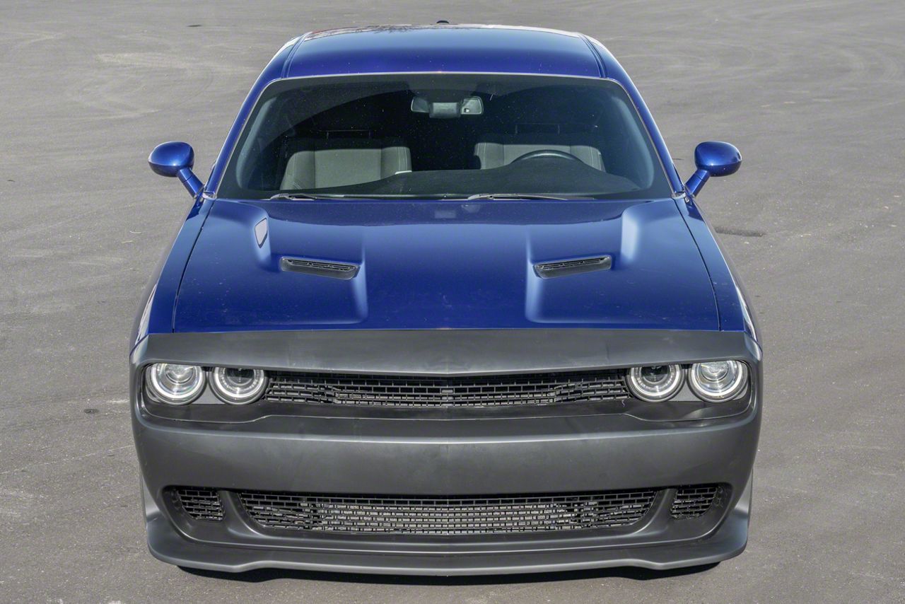 Challenger SRT Hellcat Style Front Bumper; Unpainted (08-23 Challenger ...