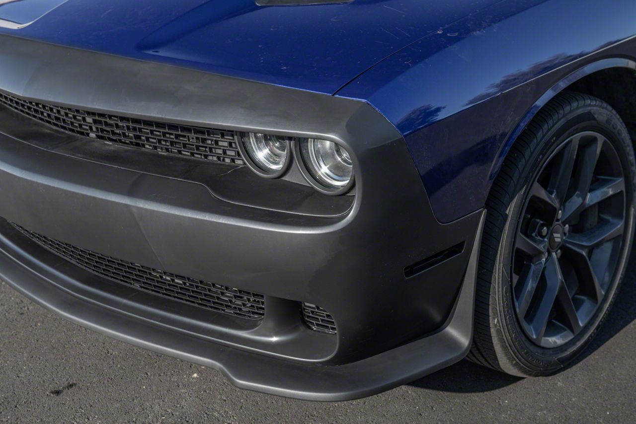 Challenger SRT Hellcat Style Front Bumper; Unpainted (08-23 Challenger ...