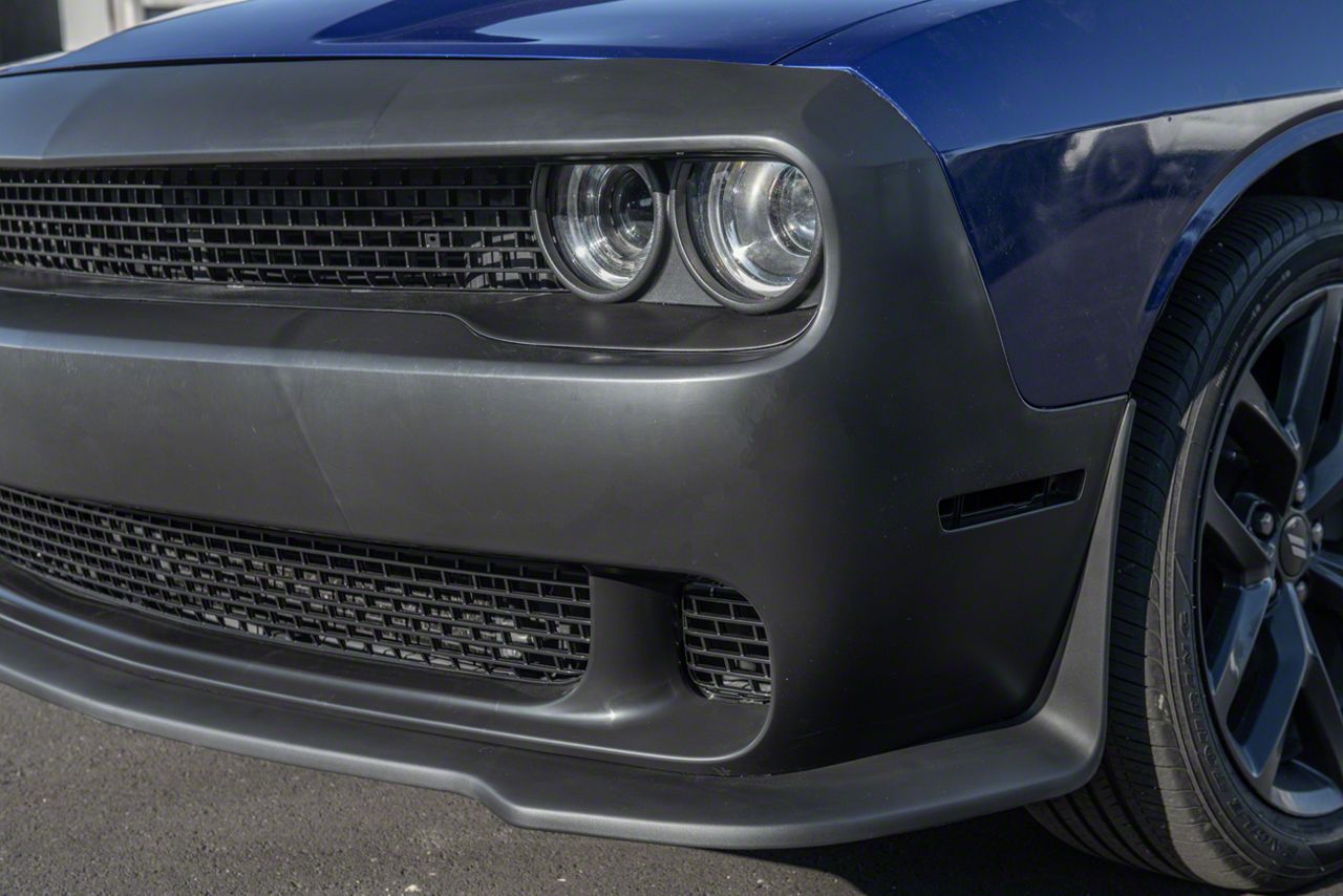 Challenger SRT Hellcat Style Front Bumper; Unpainted (08-23 Challenger ...