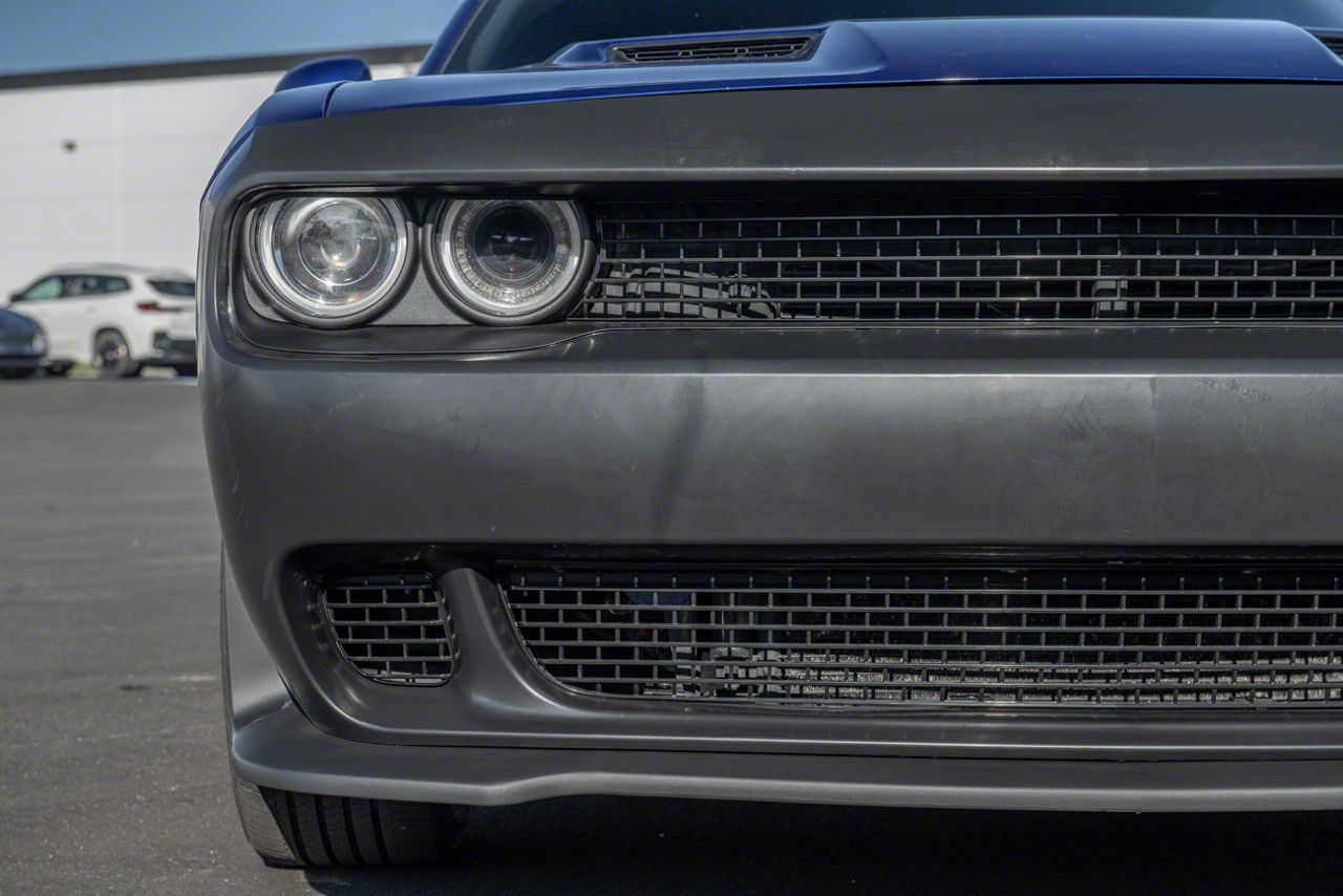 Challenger SRT Hellcat Style Front Bumper; Unpainted (08-23 Challenger ...