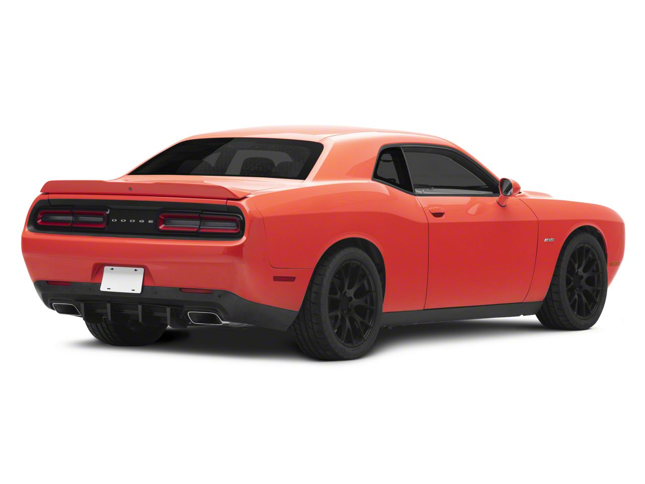 Challenger SRT Style Add-On Diffuser; Hydro-Dipped Carbon Fiber (15-23 ...