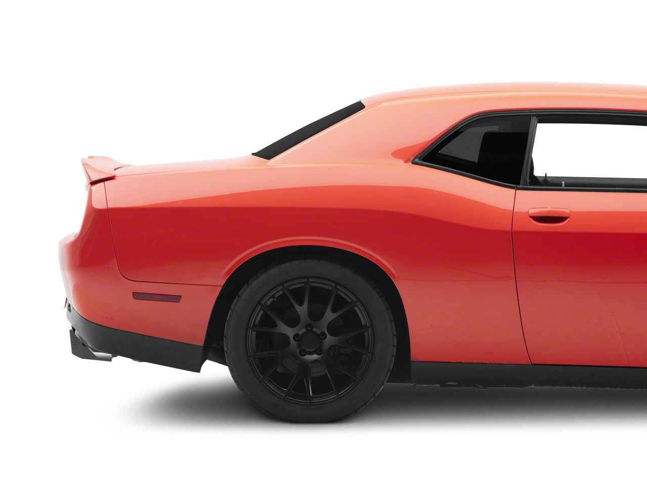 Challenger SRT Style Add-On Diffuser; Hydro-Dipped Carbon Fiber (15-23 ...
