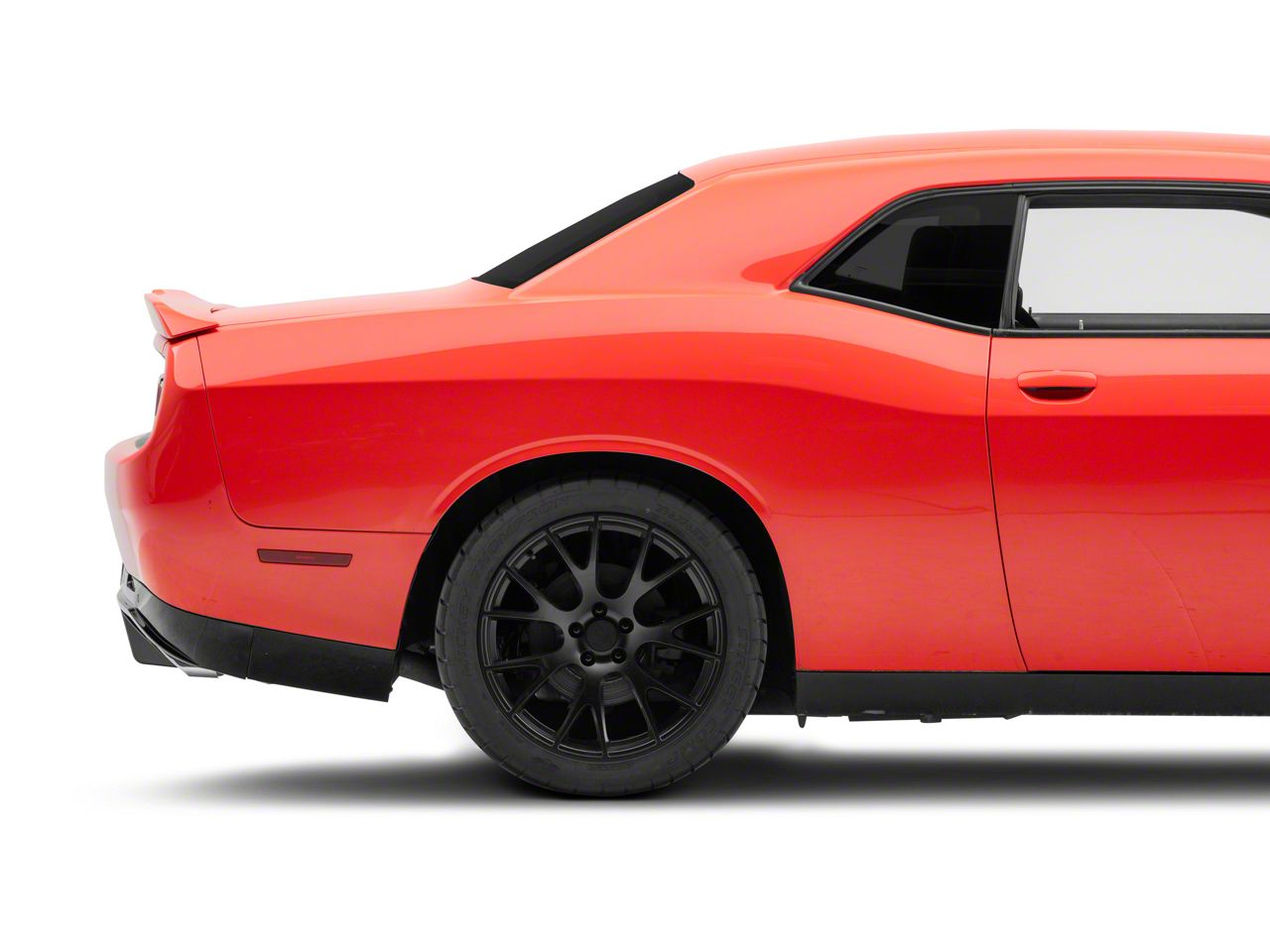 Challenger SRT Track Package Rear Diffuser; Gloss Black (15-23 ...