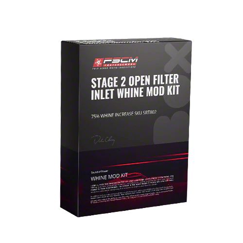 Challenger Stage 2 Open Filter Inlet Whine Mod Kit (08-14 Challenger ...