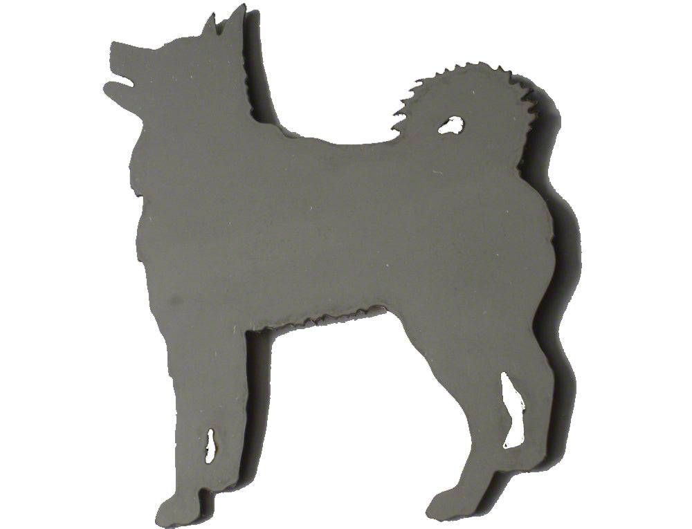 Challenger Stainless Steel Emblem; Husky Dog (Universal; Some ...