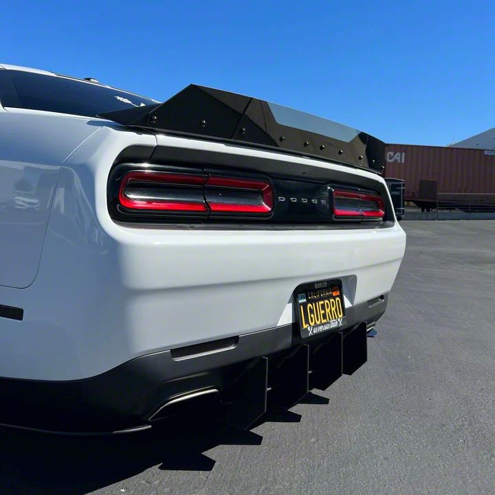 Challenger Stealth Assault Tall Wicker Bill with Camera Cutout; Dark ...