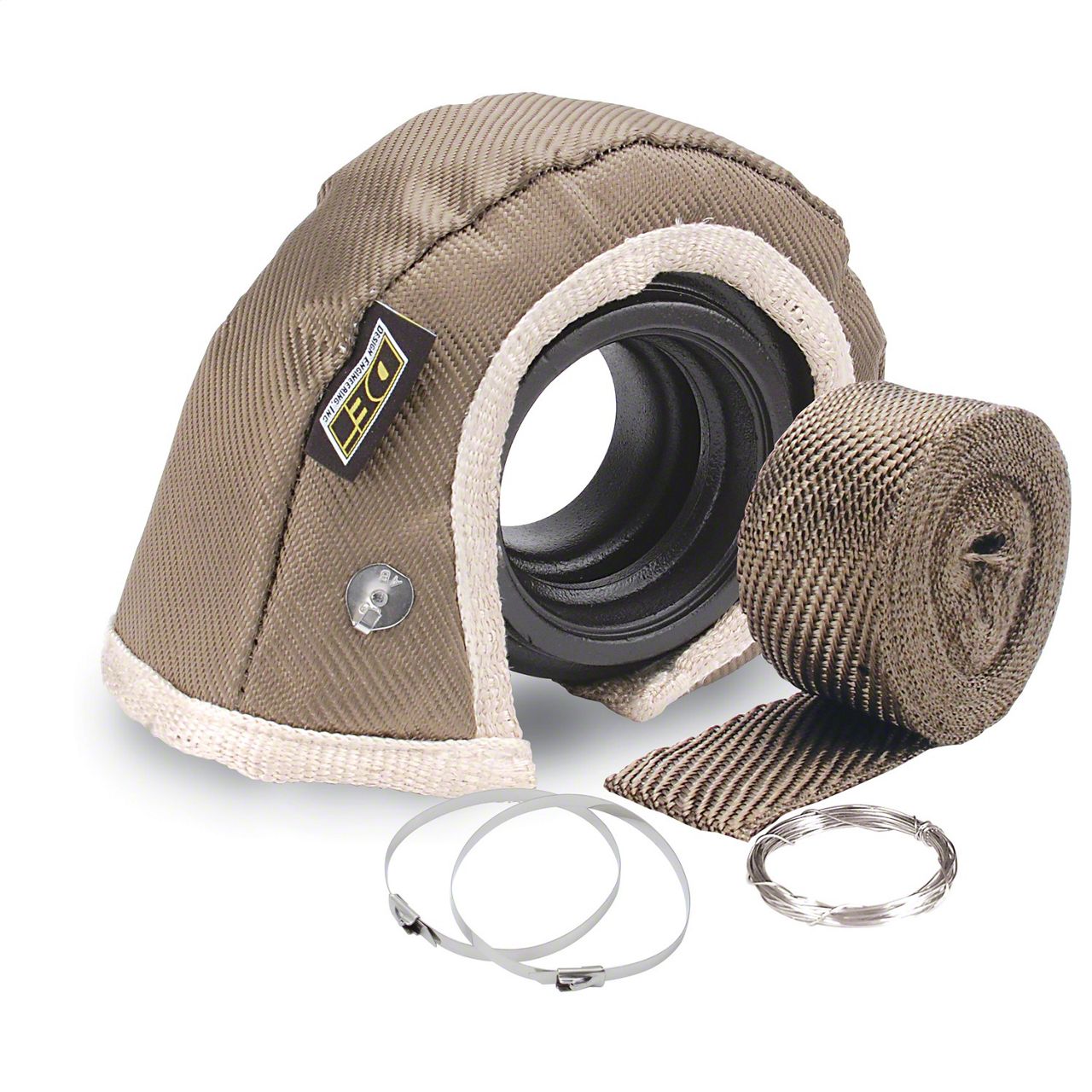 Challenger T4 Titanium Series Turbo Shield/Blanket Kit (Universal; Some ...