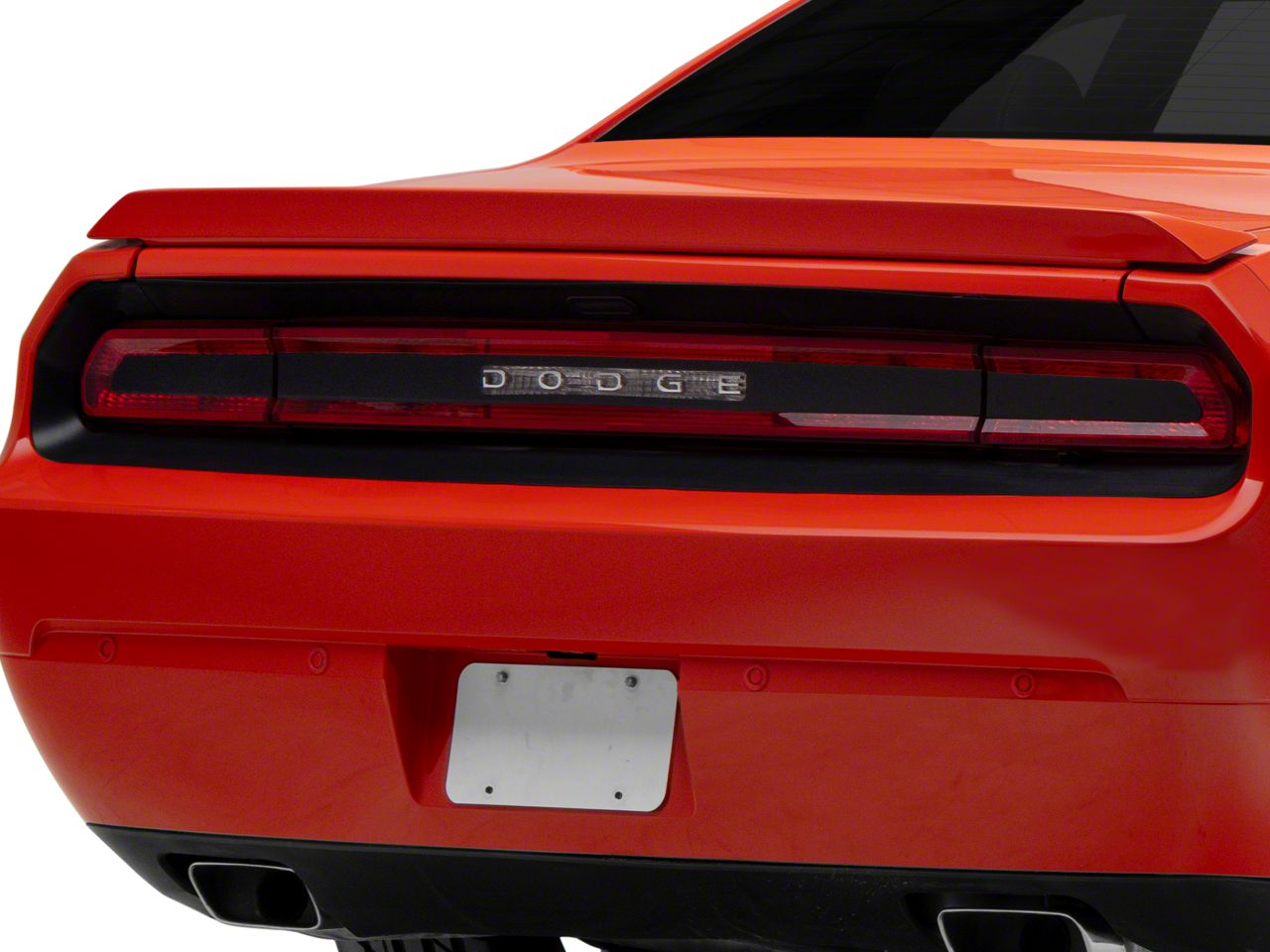SEC10 Challenger Tail Light Blackout; Matte Black CH4299 (08-14 ...