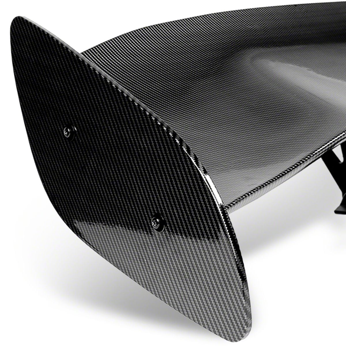 Challenger Type-2 GT Style Universal Wing with Mounts; Carbon Fiber ...