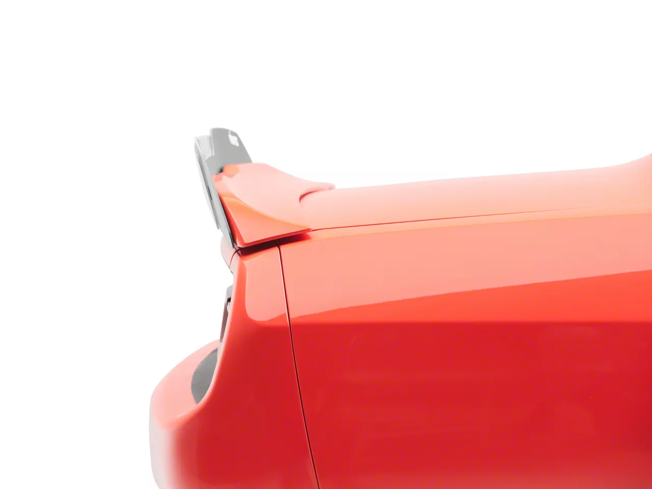 Challenger V3R Wicker Bill Rear Spoiler Add-On; Dry Carbon Fiber (15-23 ...