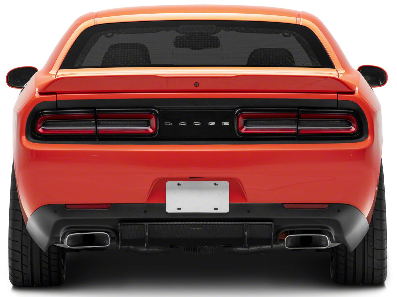 Challenger V4R Style Rear Diffuser; Carbon Fiber (15-23 Challenger ...