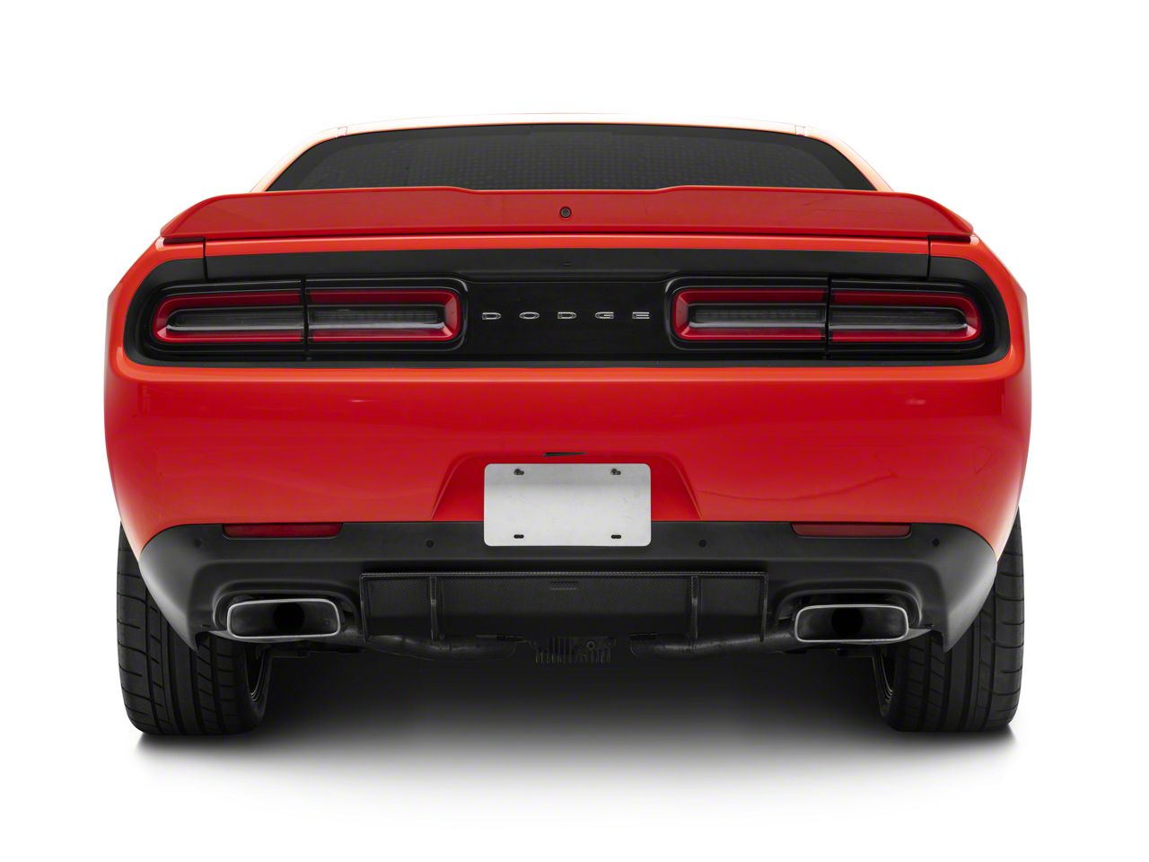 Challenger V4R Style Rear Diffuser; Carbon Fiber (15-23 Challenger ...