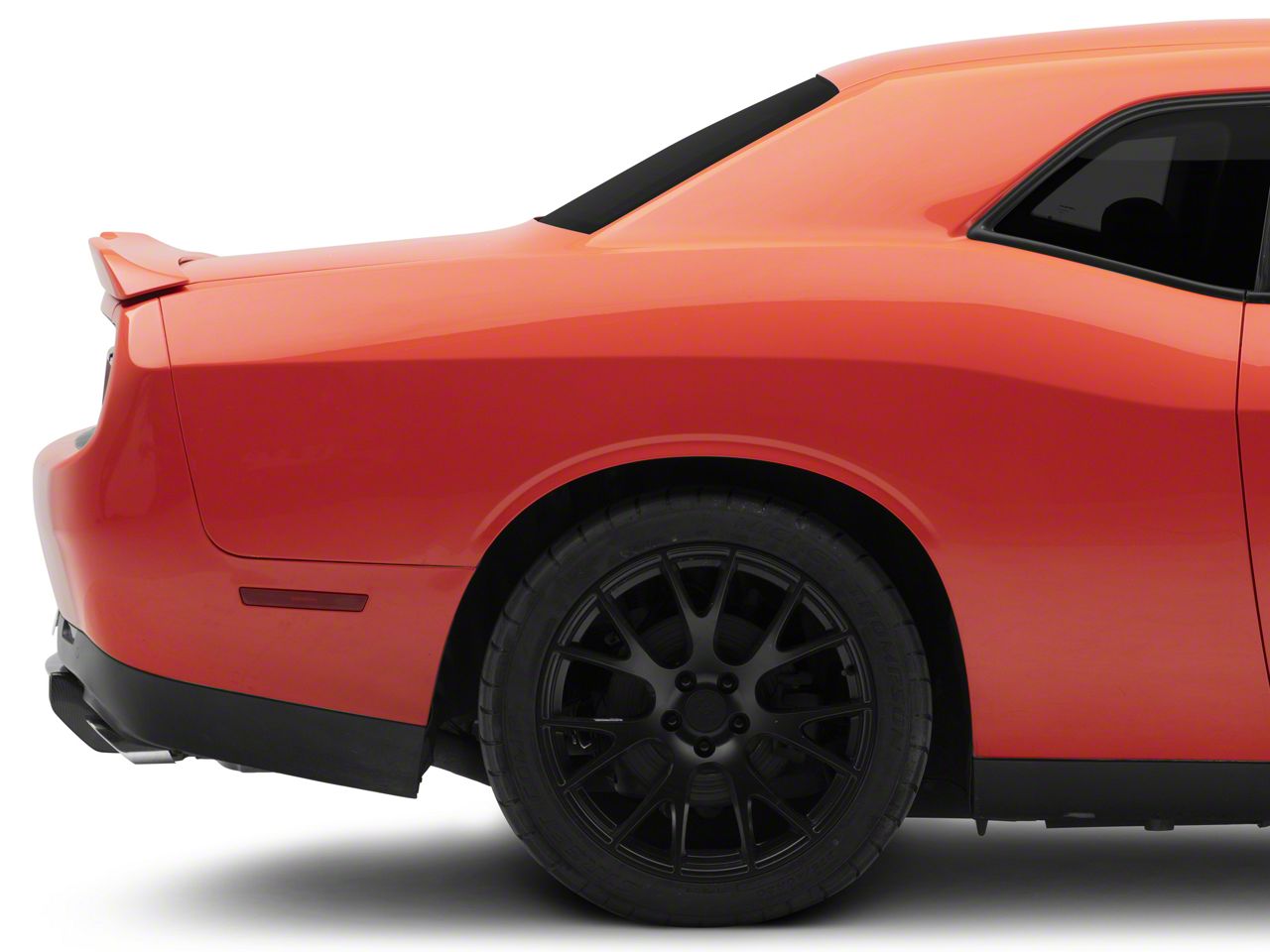 Challenger V4R Style Rear Diffuser; Carbon Fiber (15-23 Challenger ...