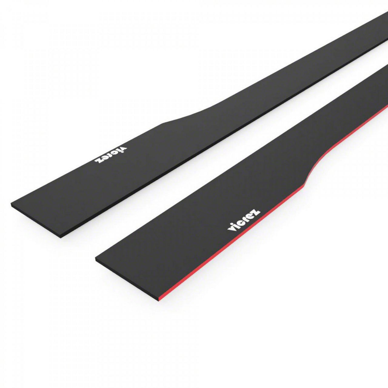 Challenger V7R Side Skirt Splitters; Forged Carbon Fiber Vinyl (08-23 ...