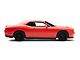 Challenger V7R Side Skirt Splitters; Textured Black Vinyl (08-23 ...