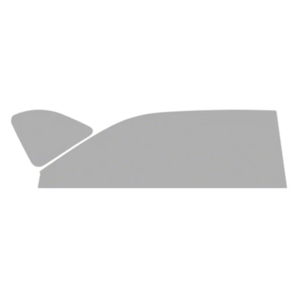 Challenger Window Tint Pre-Cut Kit; Front Passenger Side Roll-Up and ...