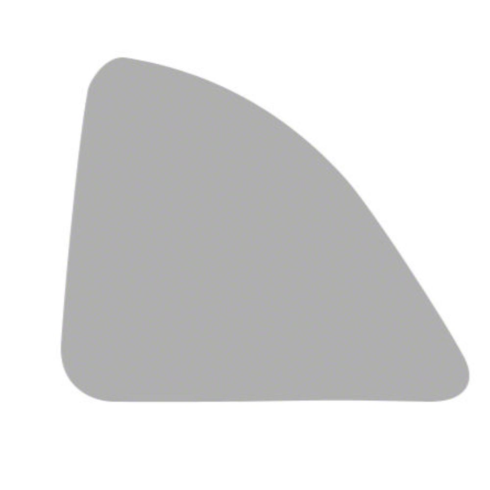 Challenger Window Tint Pre-Cut Kit; Rear Passenger Side Quarter; 50% ...