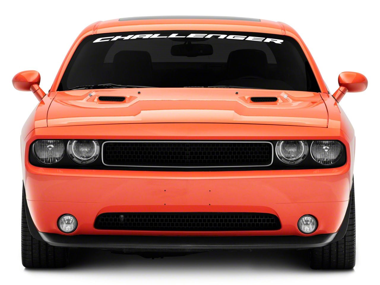 Mopar Licensed by SEC10 Challenger Challenger Windshield Banner; White ...