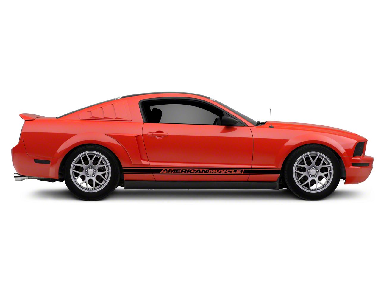 Mustang 18x9 AMR Wheel & Mickey Thompson Street Comp Tire Package (05 ...