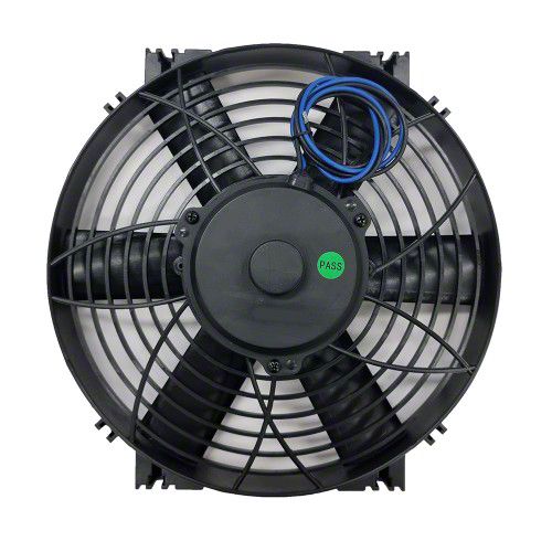 Charger 10-Inch High Power Thermatic Electric Fan; 12-Volt (Universal ...