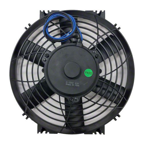Charger 12-Inch High Power Thermatic Electric Fan; 12-Volt (Universal ...