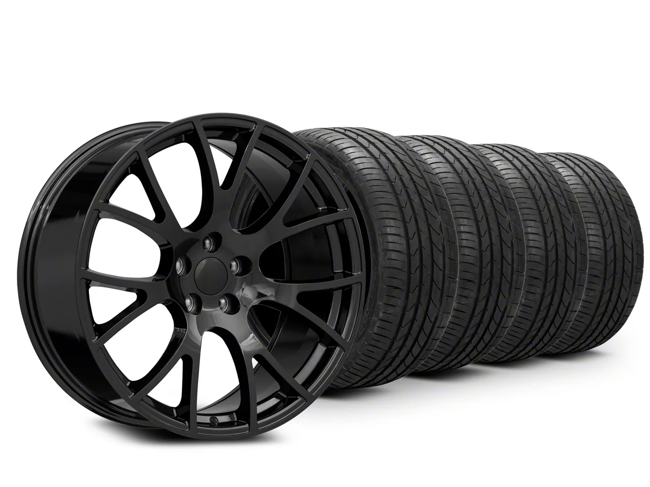 Charger 20x9 PR161 & Atturo All-Season AZ850 Tire Package (11-23 RWD ...