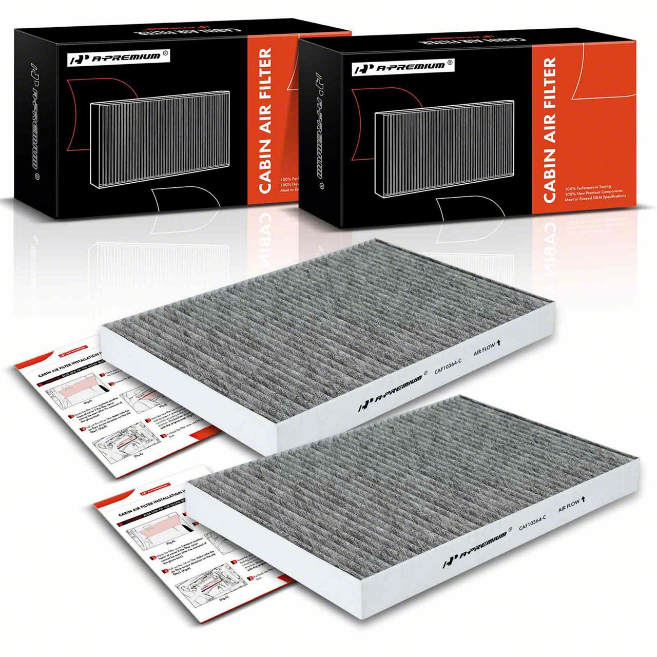 Charger Activated Carbon Cabin Air Filters (06-10 Charger) - Free Shipping