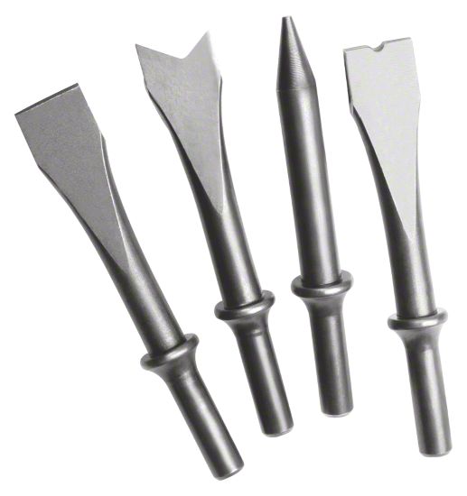 Charger Air Chisel Set; 4-Piece Set