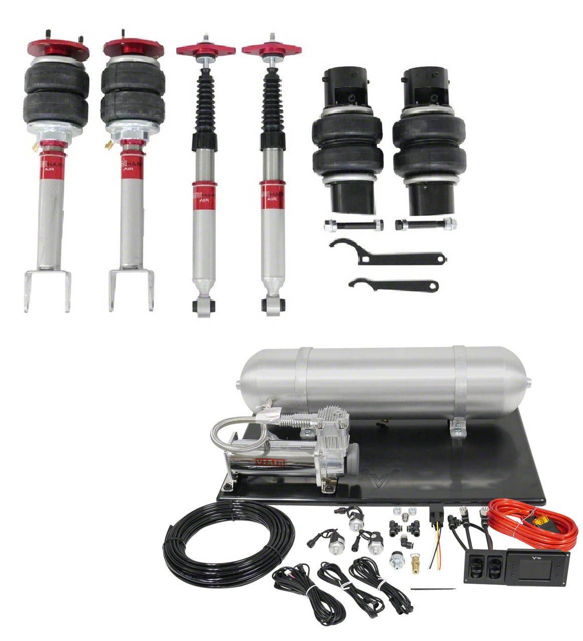Charger AirPlus Air Struts with VERA Element Management (06-10 RWD ...