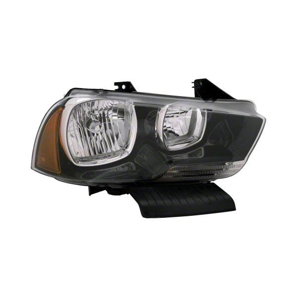 Headlights Depot Charger CAPA Replacement Halogen Headlight; Passenger ...