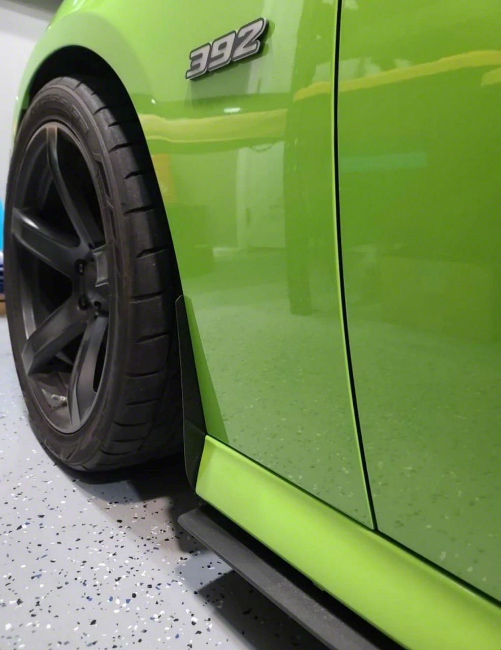 Charger Carbon Fiber Mud Guards; Matte Finish (15-23 Charger R/T, SRT ...