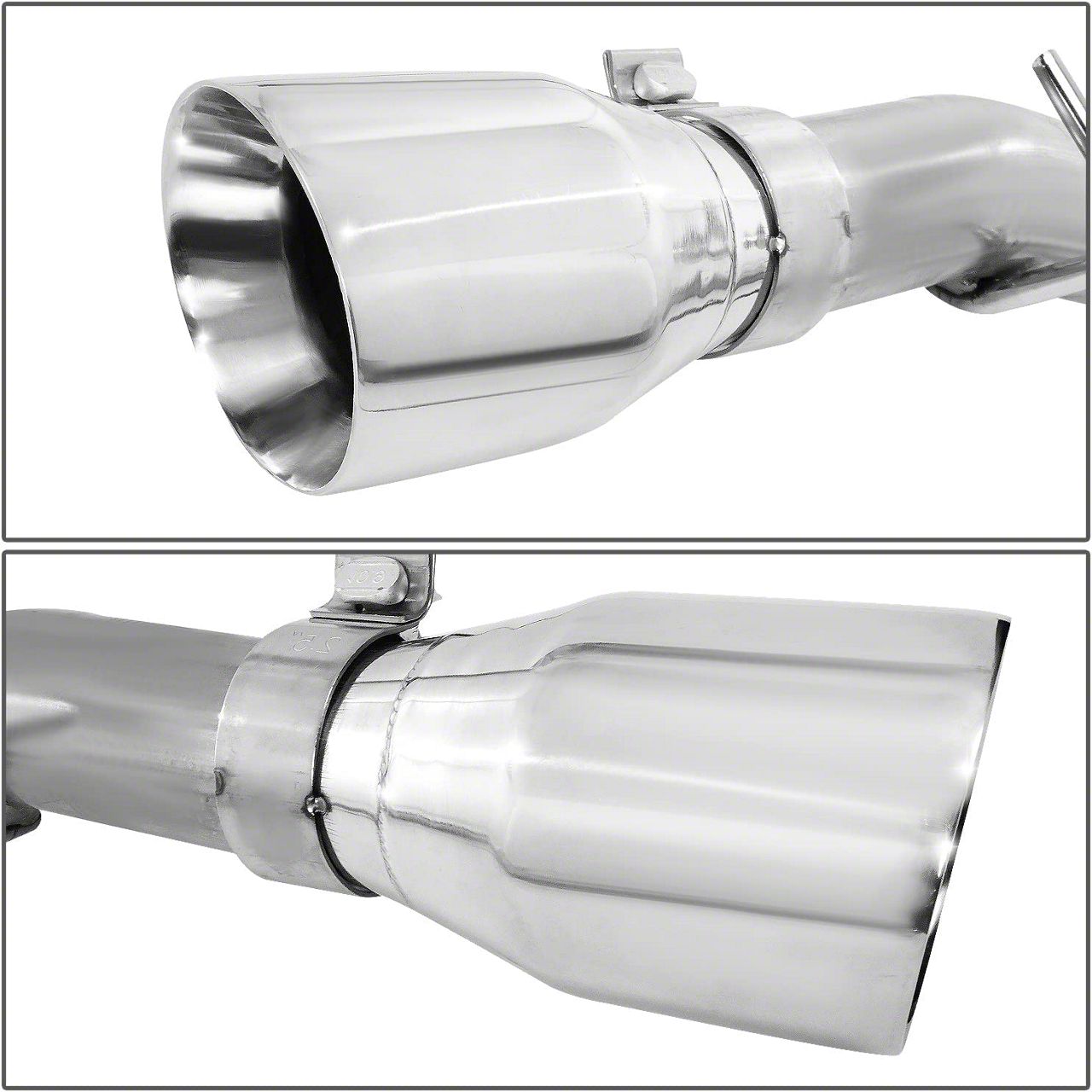 Charger Cat-Back Exhaust System with Polished Tips (06-10 5.7L HEMI ...