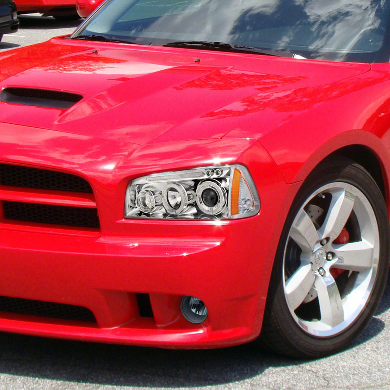 Charger Corner Lights; Chrome (06-10 Charger) - Free Shipping