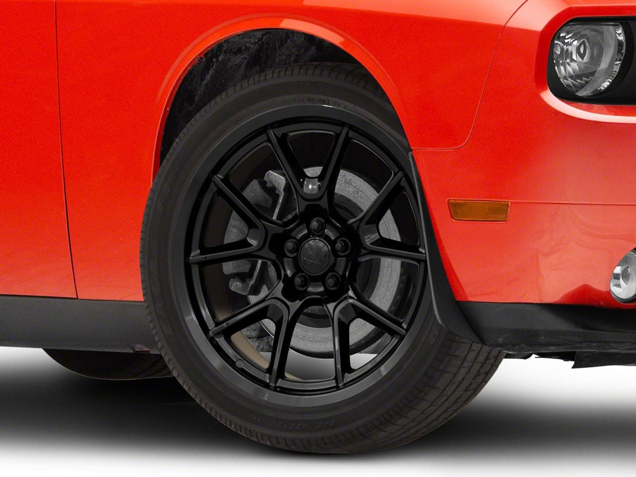 Charger DG21 Replica Gloss Black Wheel; 20x11.5 (20-23 Charger Widebody ...